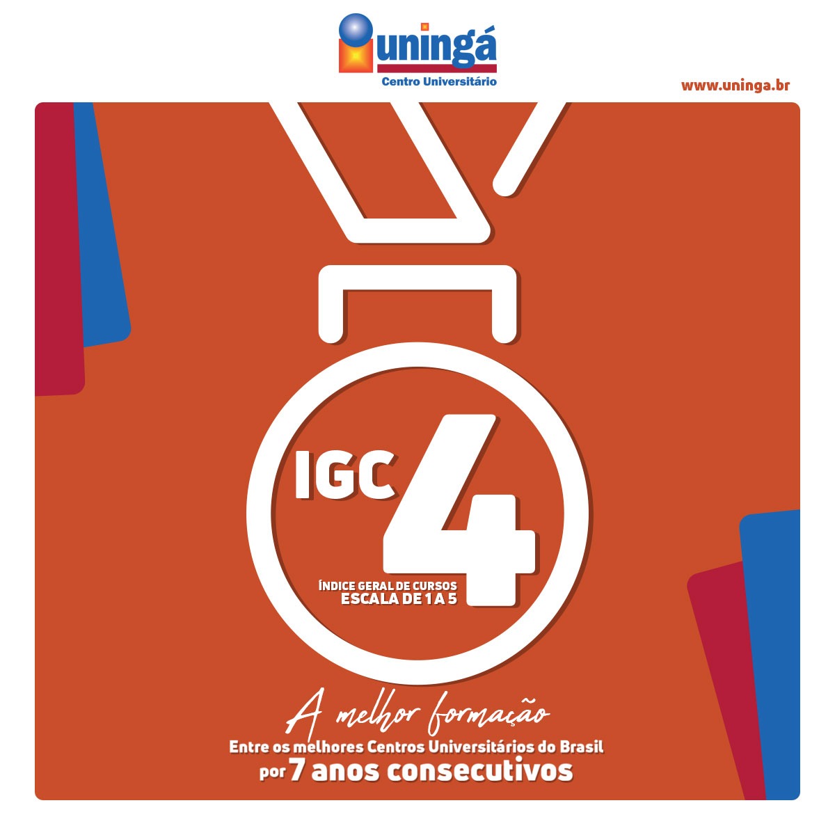 UNINGÁ É RECONHECIDA PELO 7º ANO CONSECUTIVO POR OFERECER A MELHOR ...